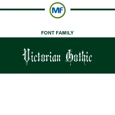 Victorian Gothic Font Family: Download Free | MaisFontes