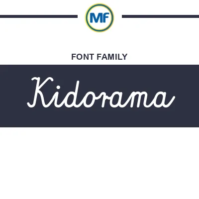 Download Kidorama Fonts | MaisFontes