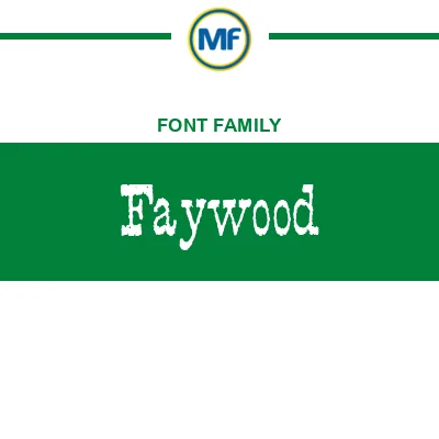 Download Faywood Fonts | MaisFontes