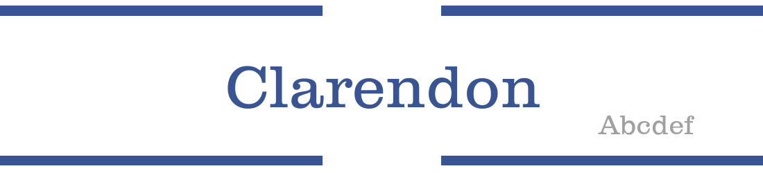 Clarendon: Descargar Fuente Gratis | MaisFontes