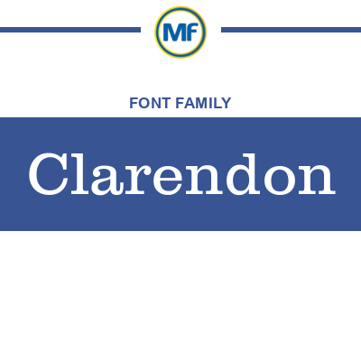 Download Clarendon Fonts | MaisFontes