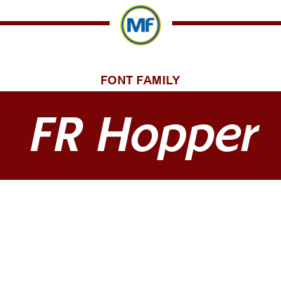 Download FR Hopper Fonts | MaisFontes