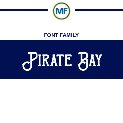 Pirate Bay Font Family: Free Download | MaisFontes