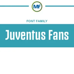 Juventus Fans Bold Font: Free Download | MaisFontes