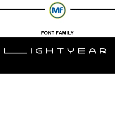 Lightyear Font Family: Download Free | MaisFontes