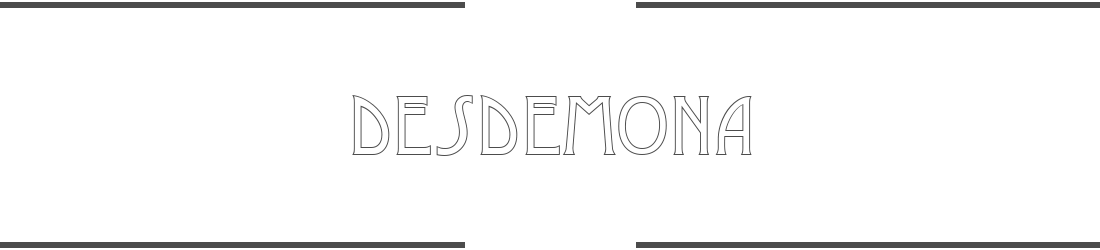 Desdemona: Télécharger une police gratuite | MaisFontes