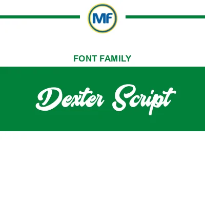 Dexter Script Font Family: Download Free | MaisFontes
