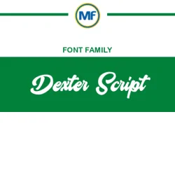 Dexter Script Extrude: Free Font Download | MaisFontes