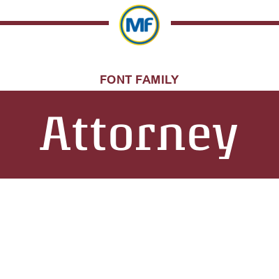 Download Attorney Fonts | MaisFontes