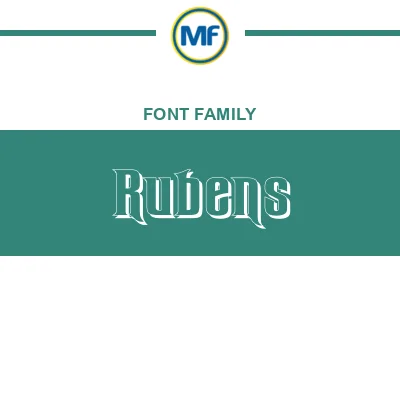 Download Rubens Fonts | MaisFontes