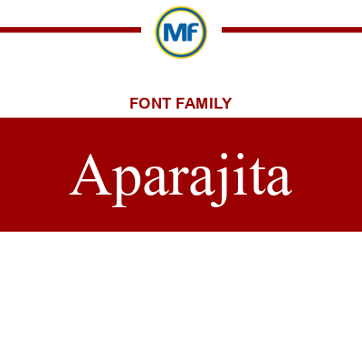 Download Aparajita Fonts | MaisFontes
