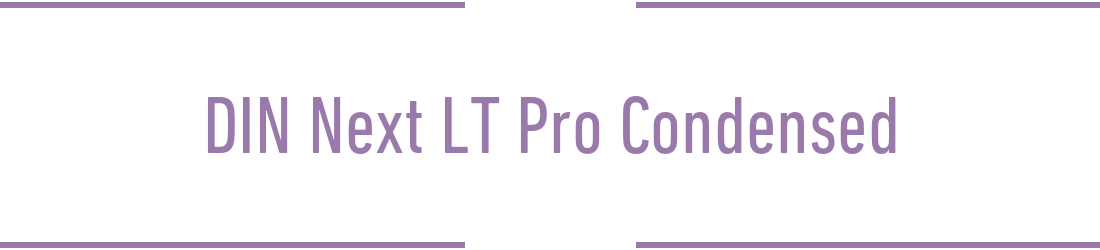 DIN Next LT Pro Condensed Font: Free Download | MaisFontes