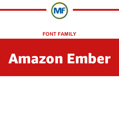 Amazon Ember Font Family: Download Free | MaisFontes