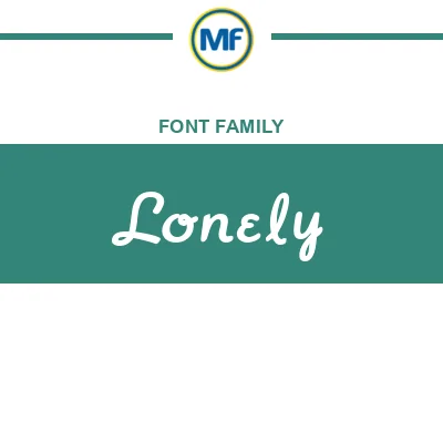 Download Lonely Fonts | MaisFontes