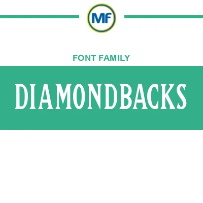 Diamondbacks Font Family: Download Free | MaisFontes