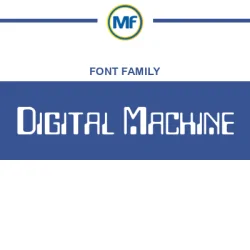 Digital Machine: Free Font Download | MaisFontes