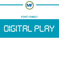 Digital Play St: Free Font Download | MaisFontes