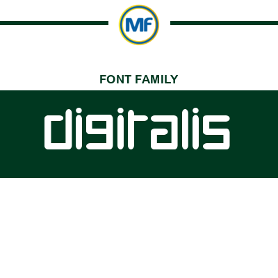 Digitalis Font Family: Free Download | MaisFontes
