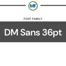 DM Sans 36pt Light: Free Font Download | MaisFontes
