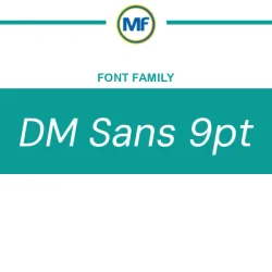 DM Sans 9pt Regular: Free Font Download | MaisFontes