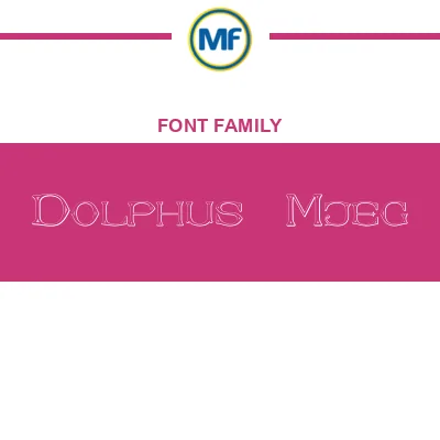 Dolphus Mieg Font Family: Download Free | MaisFontes