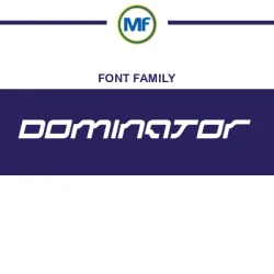 Dominator Black: Free Font Download | MaisFontes