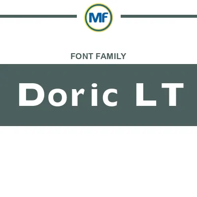 Doric LT Font Family: Download Free | MaisFontes