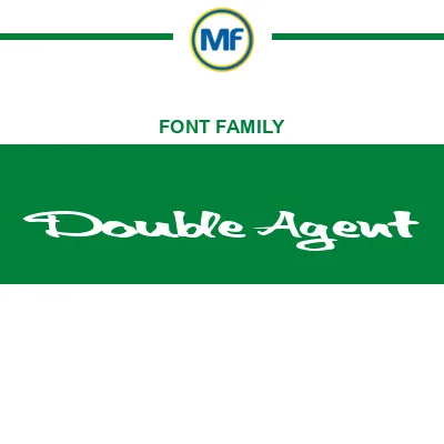 Double Agent Font Family: Free Download | MaisFontes