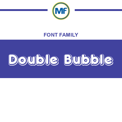 Double Bubble Font Family: Download Free | MaisFontes