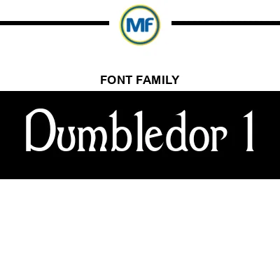 Dumbledor 1 Font Family: Download Free | MaisFontes