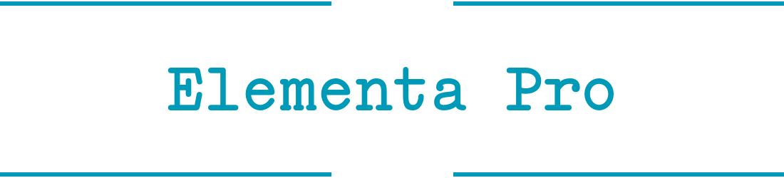 Elementa Pro Font: Free Download | MaisFontes