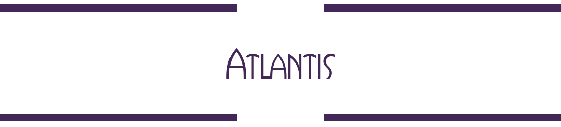 Atlantis Font: Free Download | MaisFontes
