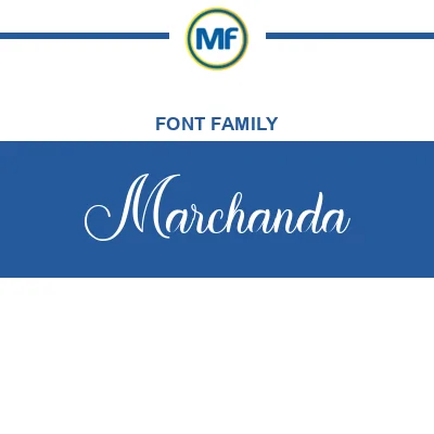 Download Marchanda Fonts | MaisFontes