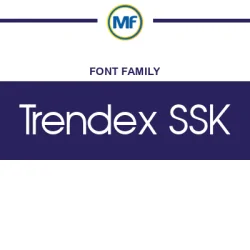 Trendex SSK Bold: Free Font Download | MaisFontes