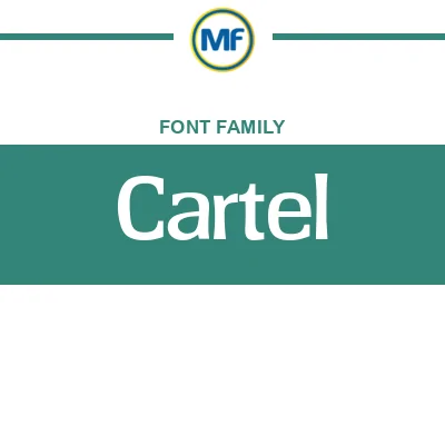 Cartel Font Family: Free Download | MaisFontes