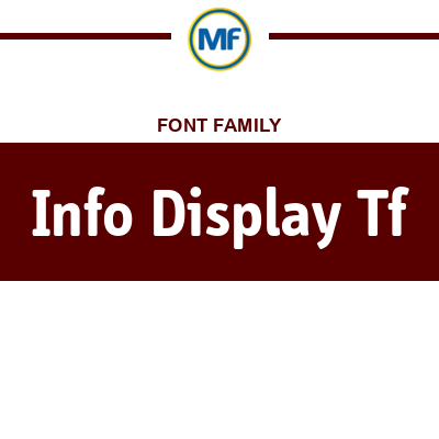 Download Info Display Tf Fonts | MaisFontes