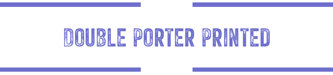 Double Porter Printed 3: Free Font Download | MaisFontes