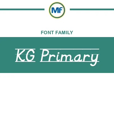 Download KG Primary Fonts | MaisFontes