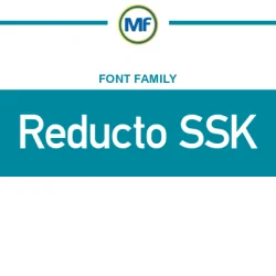 Reducto SSK Condensed Regular: Free Font Download | MaisFontes