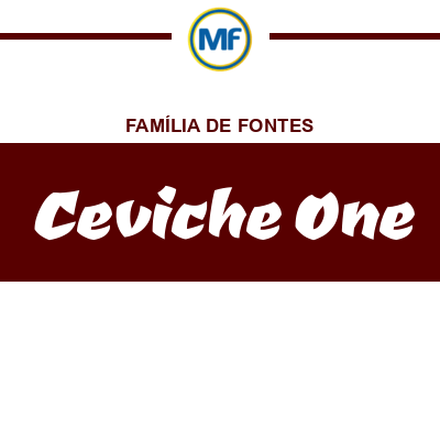 Baixar Fontes Ceviche One (Google Fonts) | MaisFontes