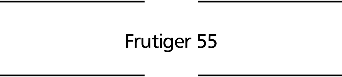 Frutiger LT Pro 55 Roman: Download Free Font | MaisFontes