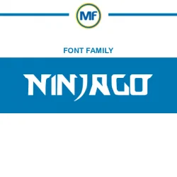 Ninjago: Kostenlose Schriftart herunterladen | MaisFontes