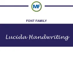 Lucida Handwriting Italic: Free Font Download | MaisFontes