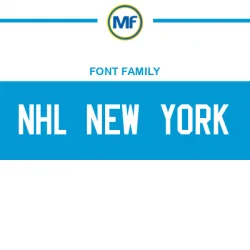 NHL NY Islanders Font: Free Download | MaisFontes