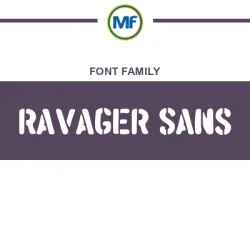 Ravager Sans 2: Free Font Download | MaisFontes