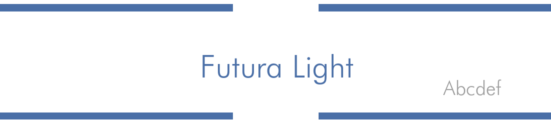 Futura Light Normal Font: Free Download | MaisFontes