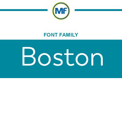 Download Boston Fonts | MaisFontes