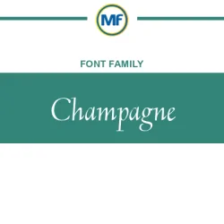 Champagne Bold: Free Font Download | MaisFontes