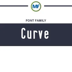 CURVE Bold Font: Free Download | MaisFontes