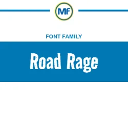 Road Rage Regular：免费字体下载 | MaisFontes